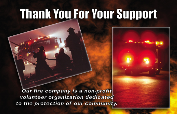 Small Flyers For Volunteer Firefighter Recruitment